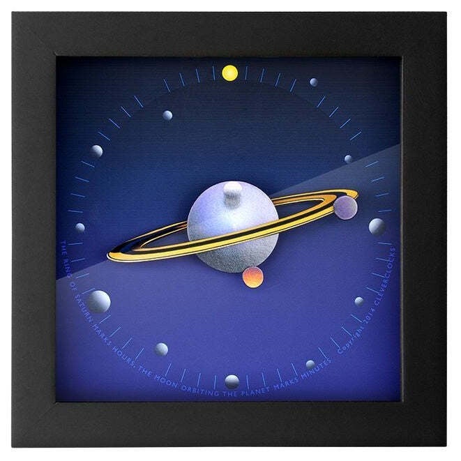 SATURN CLOCK | Gallery in the Woods