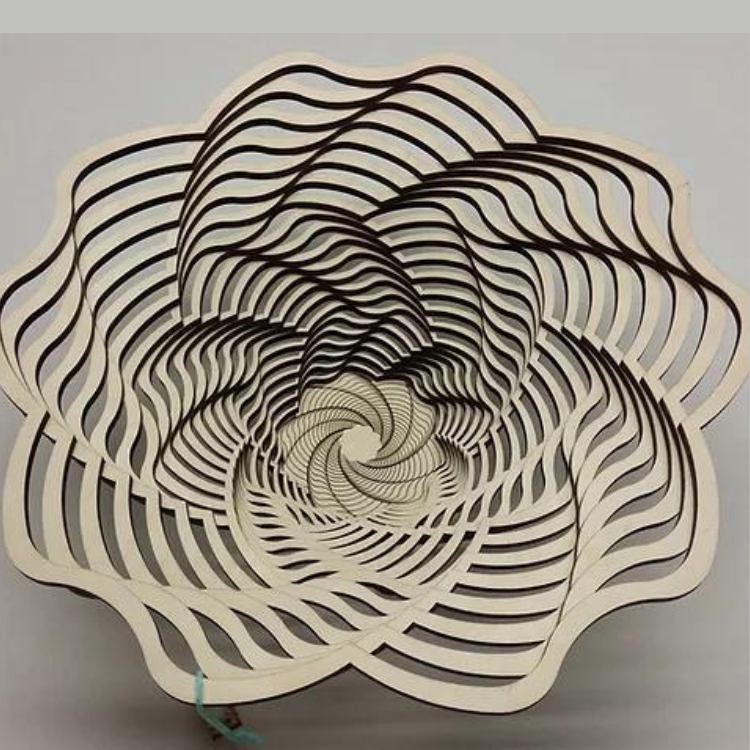 Baltic by Design Laser Cut 15” Blossom Bowl | Gallery in the Woods